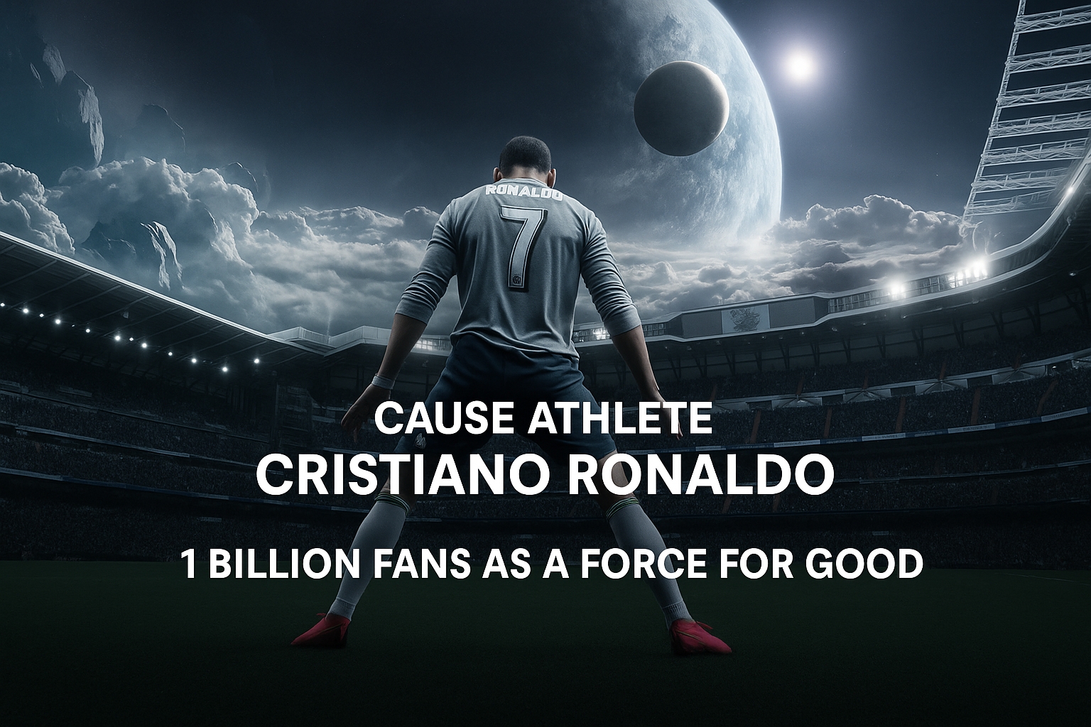 Cristiano Ronaldo, Cause Athlete: Mobilizing 1 Billion Fans
